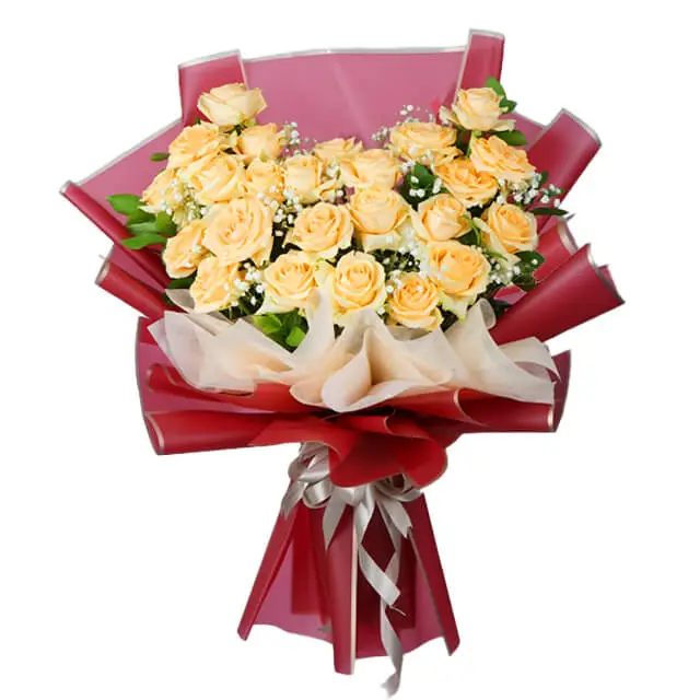 Wonder Peach Silk Rose - Best Seller & Peach Roses | Singapore